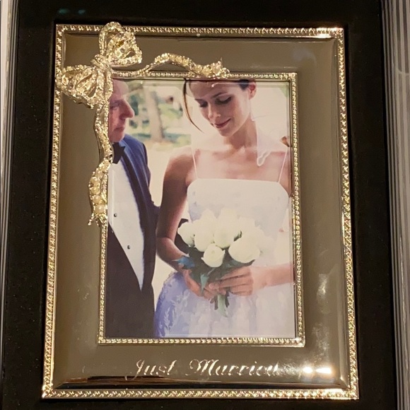 Things Remembered | Accents | Picture Frame Just Married 5x7 Photo ...